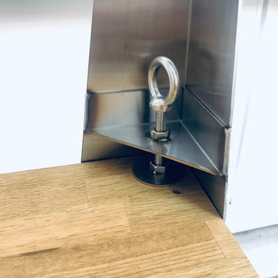 WOOD TABEL with 'CLAMP LEGS' – MILLS